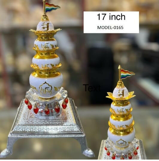 Three layer mangal kalash with choki – JinSamadhan